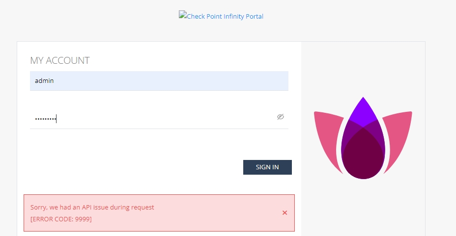 Solved Sorry We Had An Api Issue During Request Error C Check Point Checkmates 3010